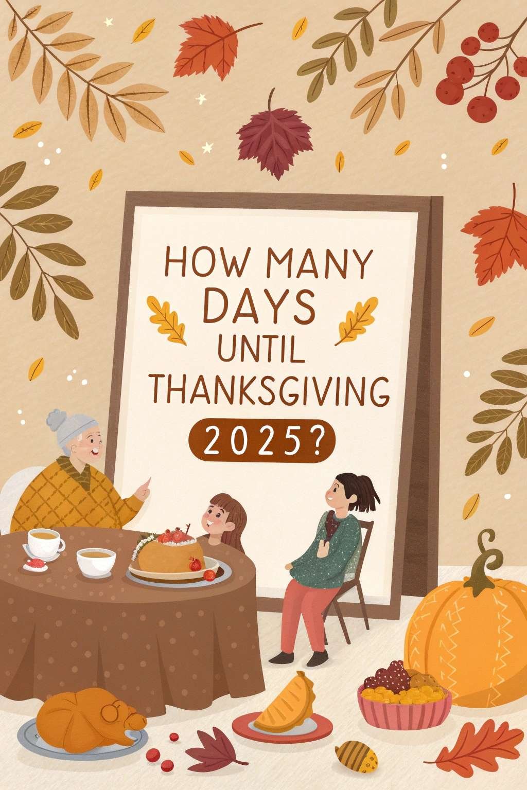How Many Days Until Thanksgiving - Countdown to Celebration of Family ...