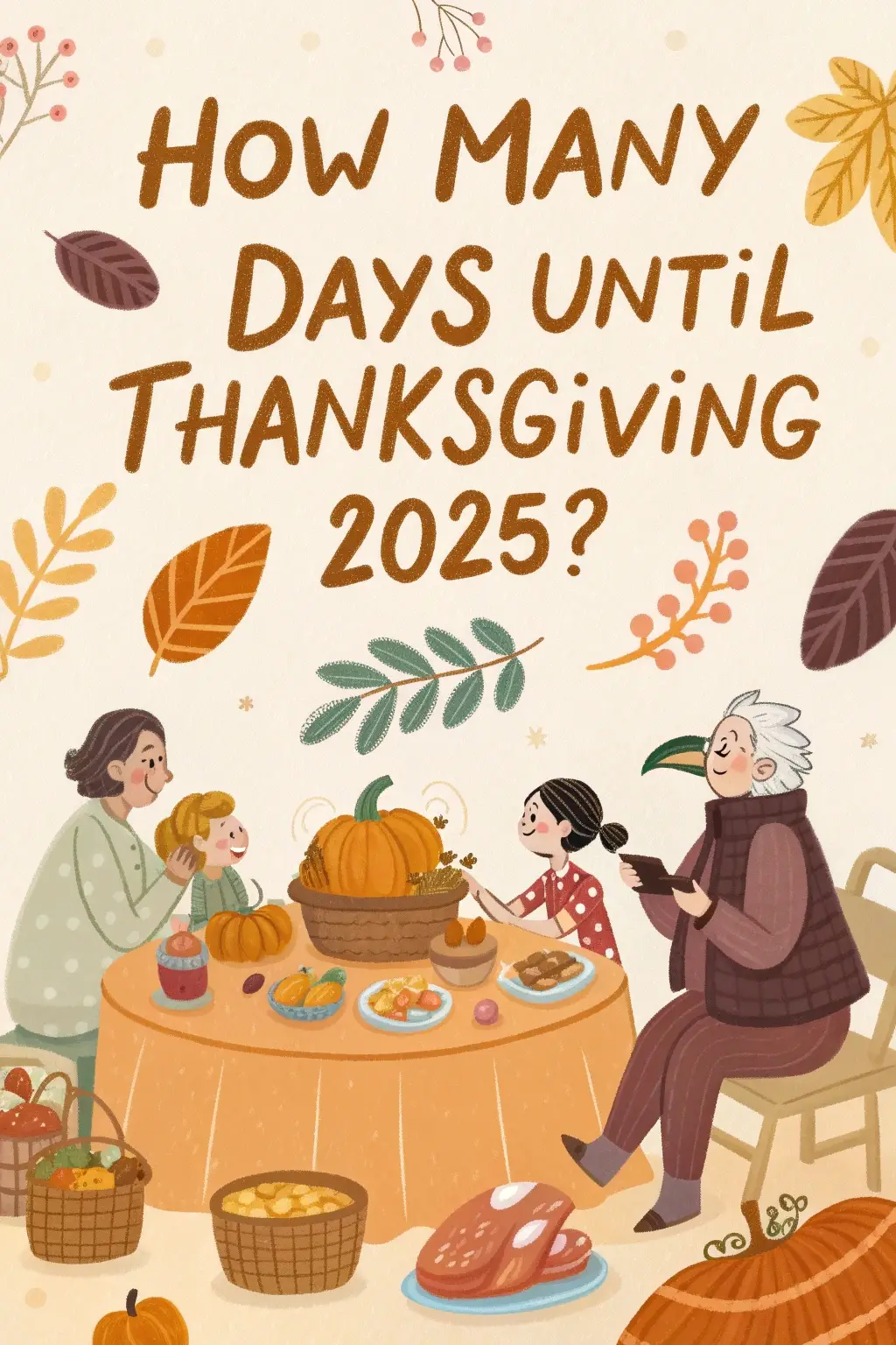 How Many Days Until Thanksgiving - Countdown to Celebration of Family ...